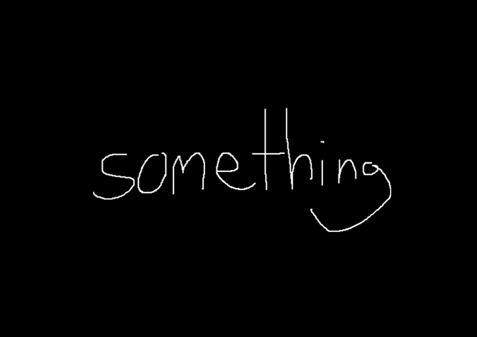 something